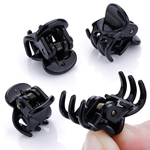 48 Pcs Small Mini Hair Claw Clips Hair Clamps for Women Girl's Hair ...