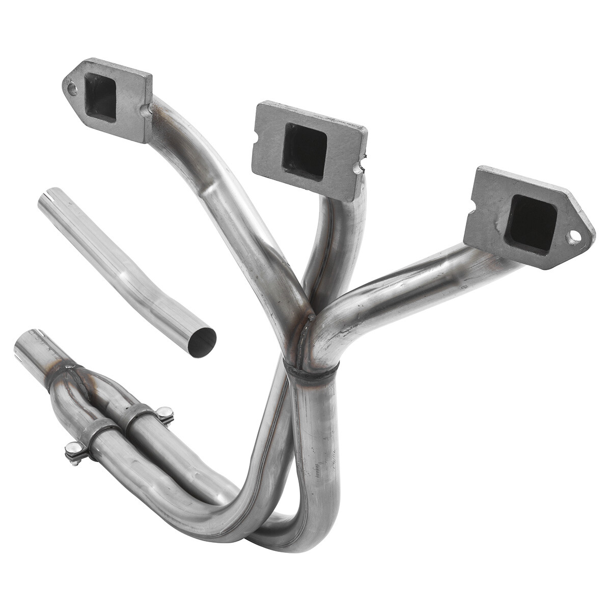 MG MGA Manifold Exhaust Tubular 3 branch Stainless Steel Maniflow ...