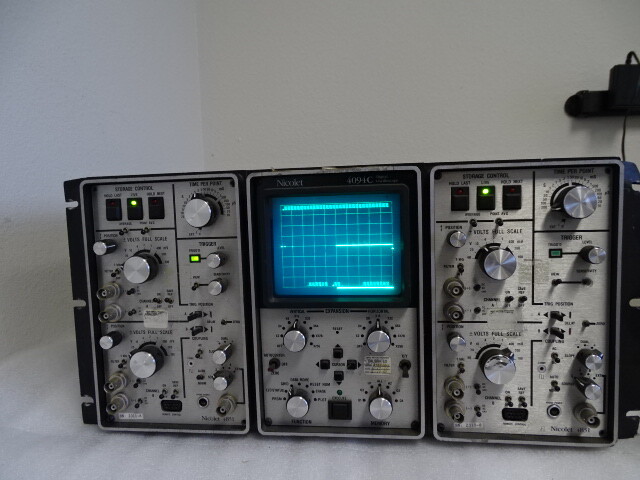 NICOLET 4094A DIGITAL OSCILLOSCOPE X2 4851 | eBay