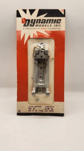 1/24 Dynamic Slot Car Chassis No. 511 SP 90, TTX250, CM360 AMT 1960s ...