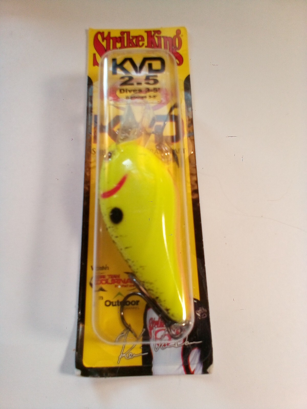 STRIKE KING KVD 2.5 SILENT HCKVDS2.5-655 CHART SPLATTERBACK /sk-1 | eBay