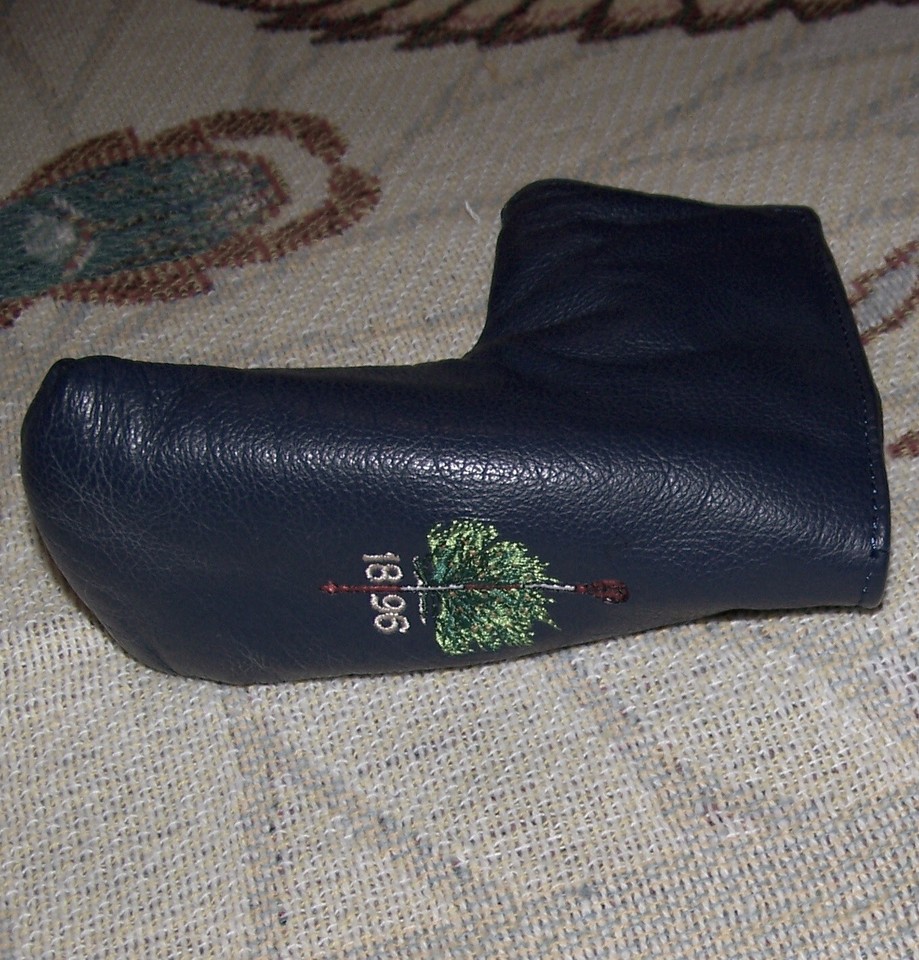 WINSTON COLLECTION Magnetic Blade Putter Head Cover MERION GOLF CLUB ...