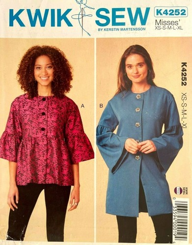 Kwik Sew Misses' Jacket Pattern K4252 Size XS-XL UNCUT | eBay