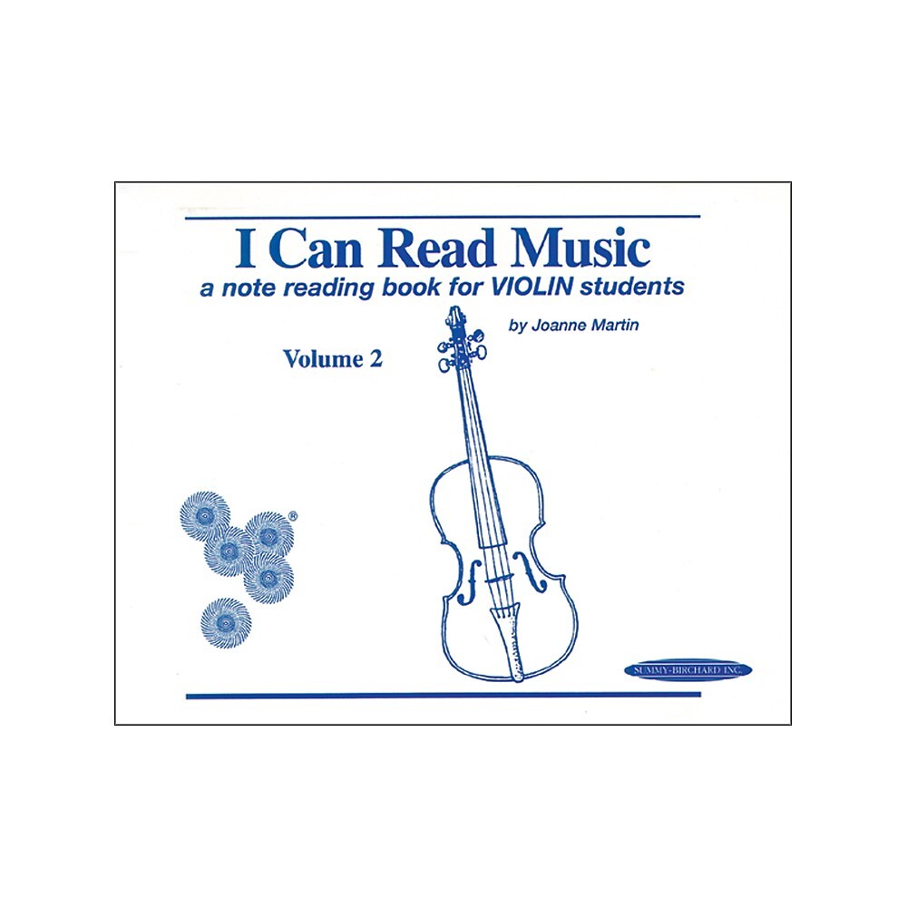 I Can Read Music, Vol 2 Vol. 2 : A Note Reading Book for VIOLIN ...