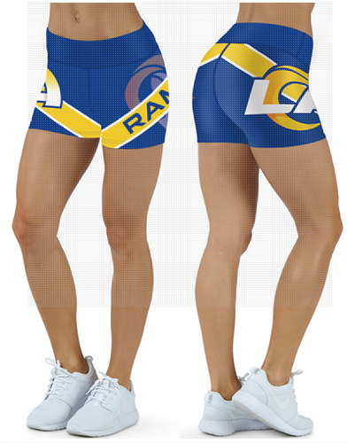 Los Angeles Rams Women's Shorts Size 0/2 - 12/14 | eBay