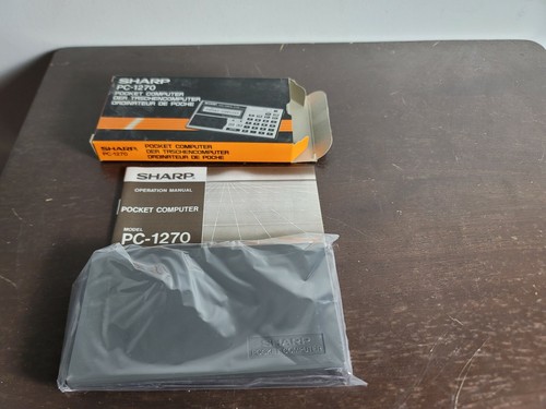 Sharp Pocket Computer PC-1270 new NOS | eBay
