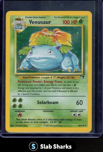 2002 POKEMON VENUSAUR LEGENDARY COLLECTION HOLO #18/110 | eBay