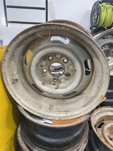 Single Corvette Rally Wheel 15x8” Five Lug 4x4.75 Bolt Pattern Disc ...