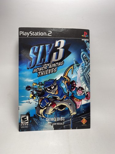 PlayStation 2 Sly 3 Honor Among Thieves Ver2 Demo Disc Sony PS2 | eBay
