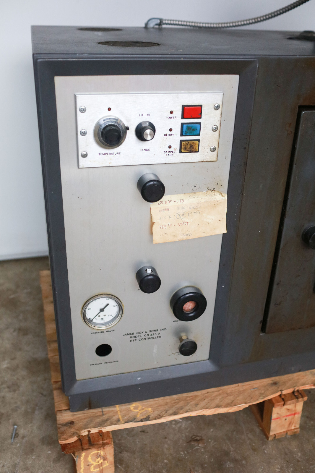 James Cox & Sons CS 325-A Rolling Thin Film Oven / RTF Asphalt Test ...