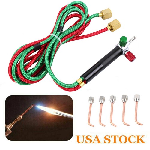 Mini Gas Welding Cutting Oxy Oxygen Acetylene Torch Kit Welder Tool w ...