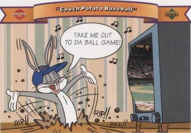 1991 Upper Deck Comic Ball 2 - "Couch Potato Baseball" #40 for sale ...