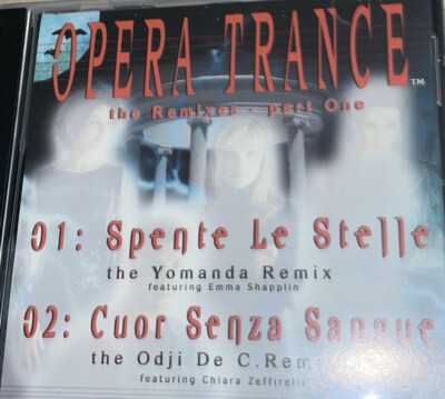 OPERA TRANCE - Spente Le Stelle - CD - Single Import Extra Tracks ...