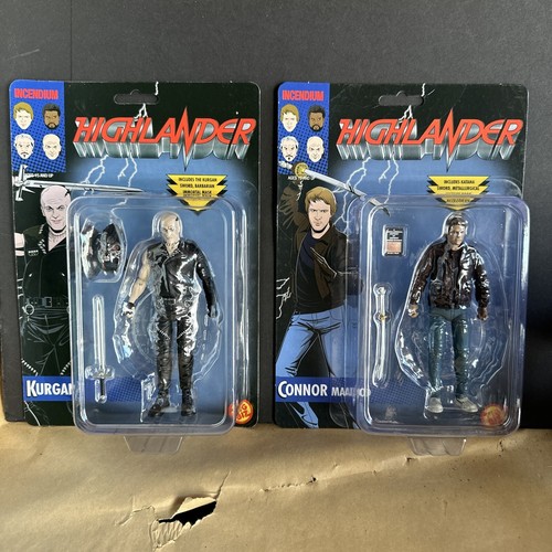 Highlander Connor Macleod And Kurgan Fig Biz Action Figure NIP new ...