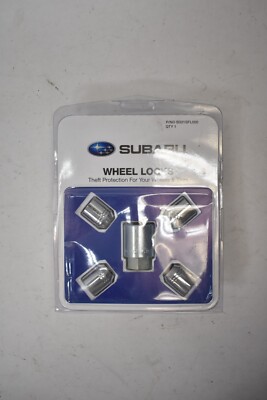 Subaru Wheel Locks Alloy Lug Nuts Kit 5 Piece B321SFL000 Genuine OEM ...