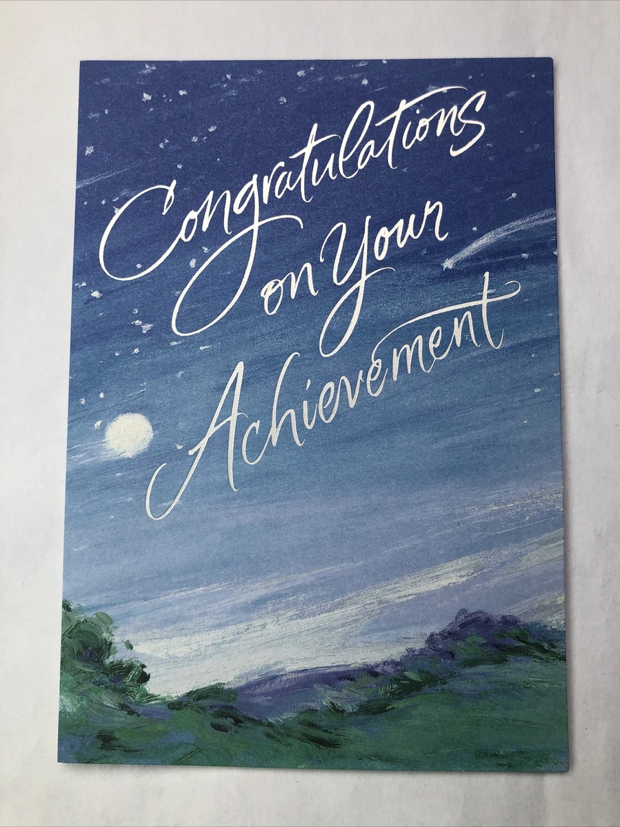 Congratulations Cards For Achievement