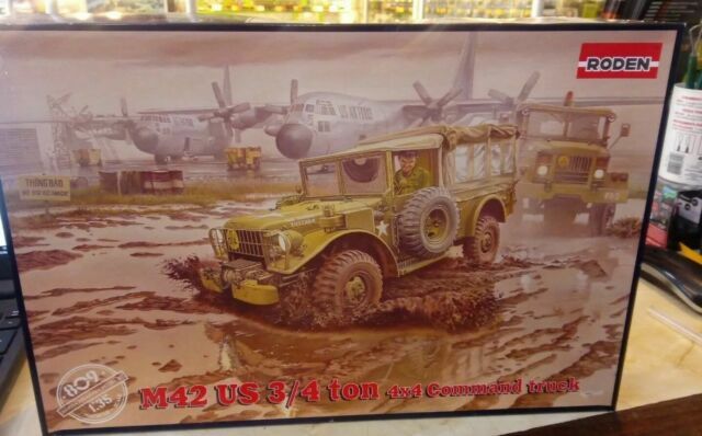 Dodge M42 US 3/4 Ton 4x4 Command Truck RODEN 809 1/35 for sale online ...