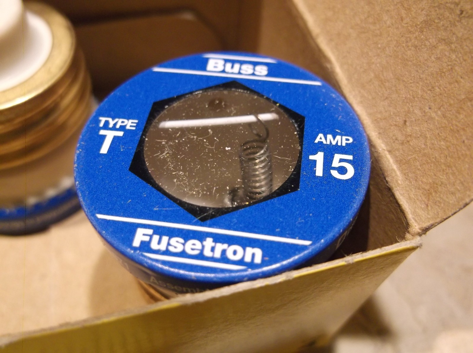 LOT OF 2 Buss TYPE T 15 AMP Fuses | eBay