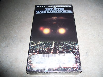 Blue Thunder (VHS, 1996) Starring Roy Scheider Brand New! 43396601383| eBay