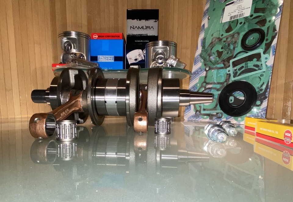 1998-2005 Yamaha XLT800 / GP800 ENGINE REBUILD KIT=CRANKSHAFT+PISTONS ...