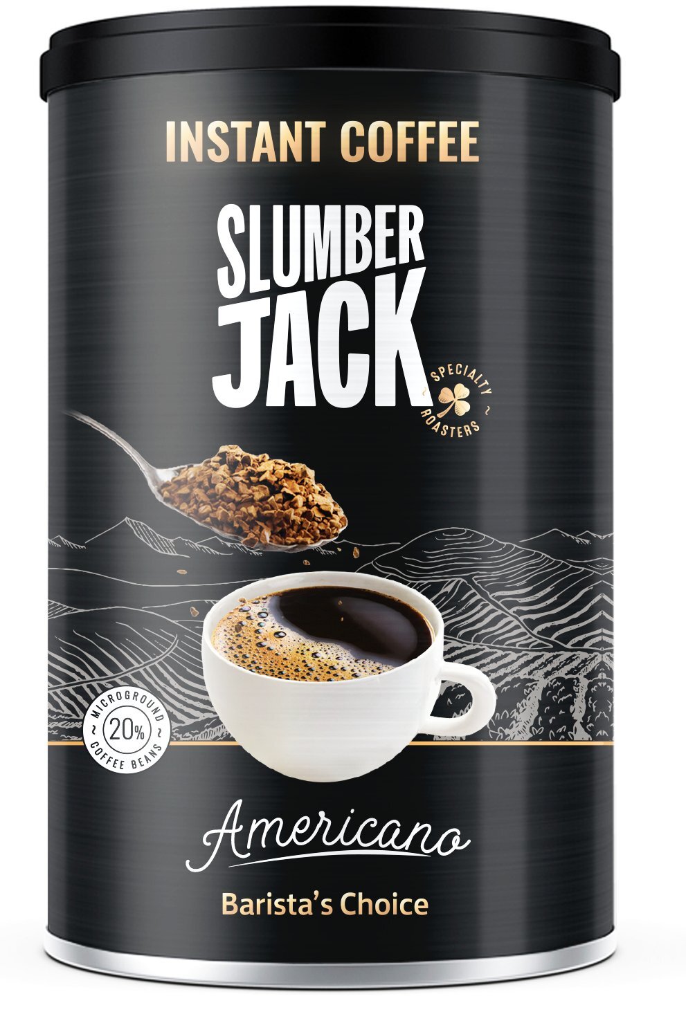 Slumberjack+Instant+Coffee+American+Barista%27s+Choice+inc+20+Roast+Ground+Coffee for sale ...