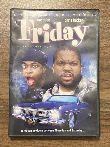Friday DVD 1995 (Director's Cut) Ice Cube Chris Tucker Bernie Mac Tiny ...