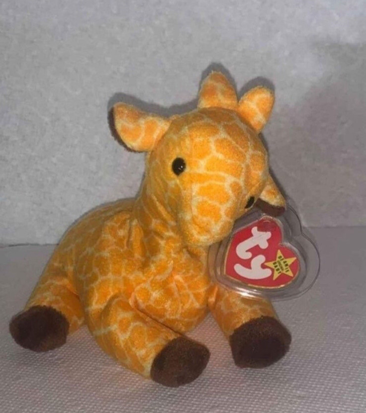 Ty Beanie Baby Twigs the Giraffe 1995 Style 4068 PVC Pellets | eBay