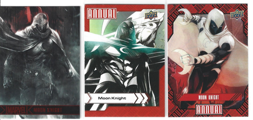 MOON KNIGHT - 2012 HERO/ 2022 & 2022 ANNUAL cards, Marvel Comics [NEAR ...