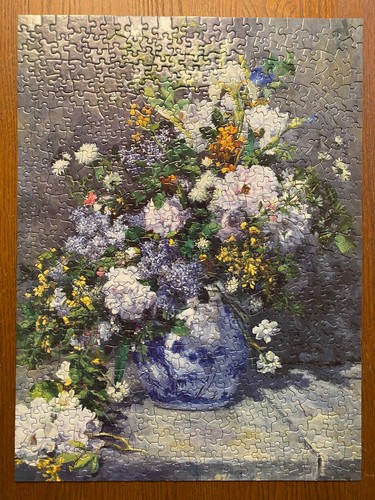 Pierre Auguste Renoir Spring Bouquet Springbok Puzzle 500 Complete Art ...