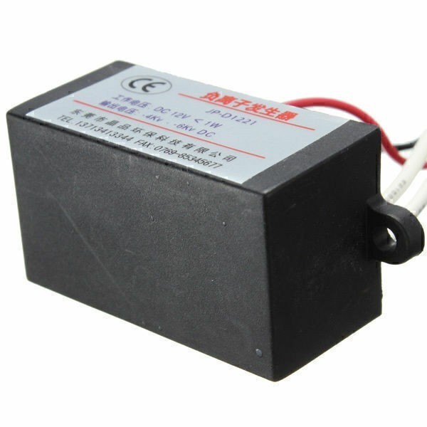 DC 12V High Output DIY Air Ionizer Ionizer Airborne Negative Ion Anion ...
