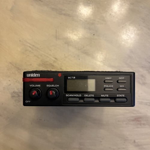 Vintage Uniden Bear Tracker Model BCT-2 Mobile Scanner Scanning Radio ...