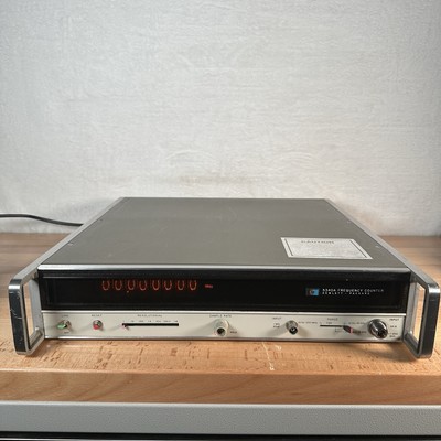 HP Hewlett Packard 5340A Frequency Counter - Powers up - Untested - AS ...