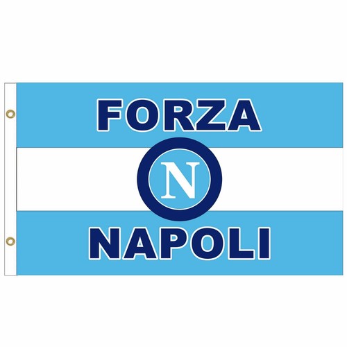New Giant SSC Napoli Flag, Forza Napoli Serie A Flag, Napoli Calcio ...
