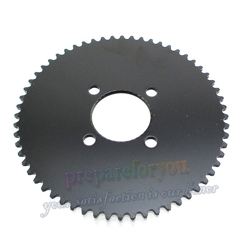 60 Tooth #35 Chain Rear Sprocket For Mini Bike Go Kart Trike ATV ...