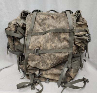 Salty USGI ACU Large Field Rucksack w/ Frame Pouches #11 Cag Sof Devgru ...