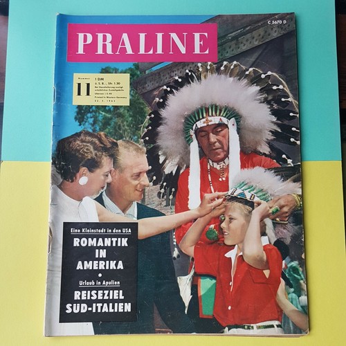 "Praline" Nr. 11/1962, vom 22.05.1962, Zeitschrift, Magazin, sehr guter ...