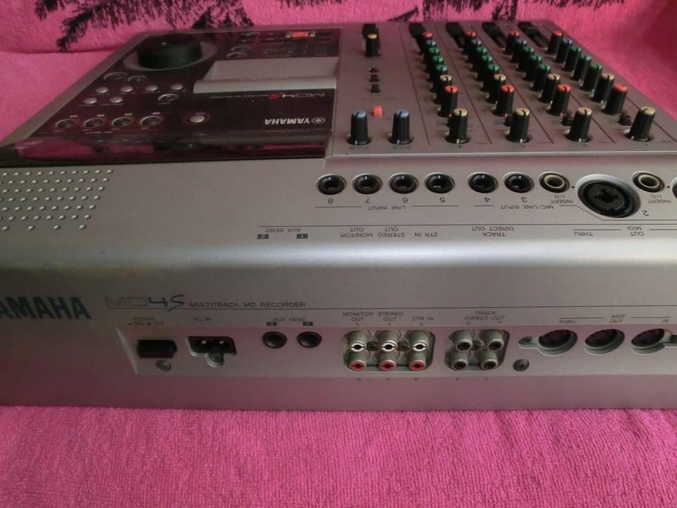 Yamaha MD4S MTR Multitrack Minidisc Recorder 4 Track Mixing Good ...
