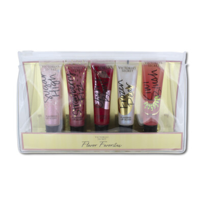 Victoria's Secret Lip Gloss Flavor Favourites Lipgloss Set VS Makeup ...