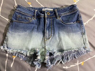 Bullhead Denim Cut Off High Rise Shorts Sz 3 | eBay