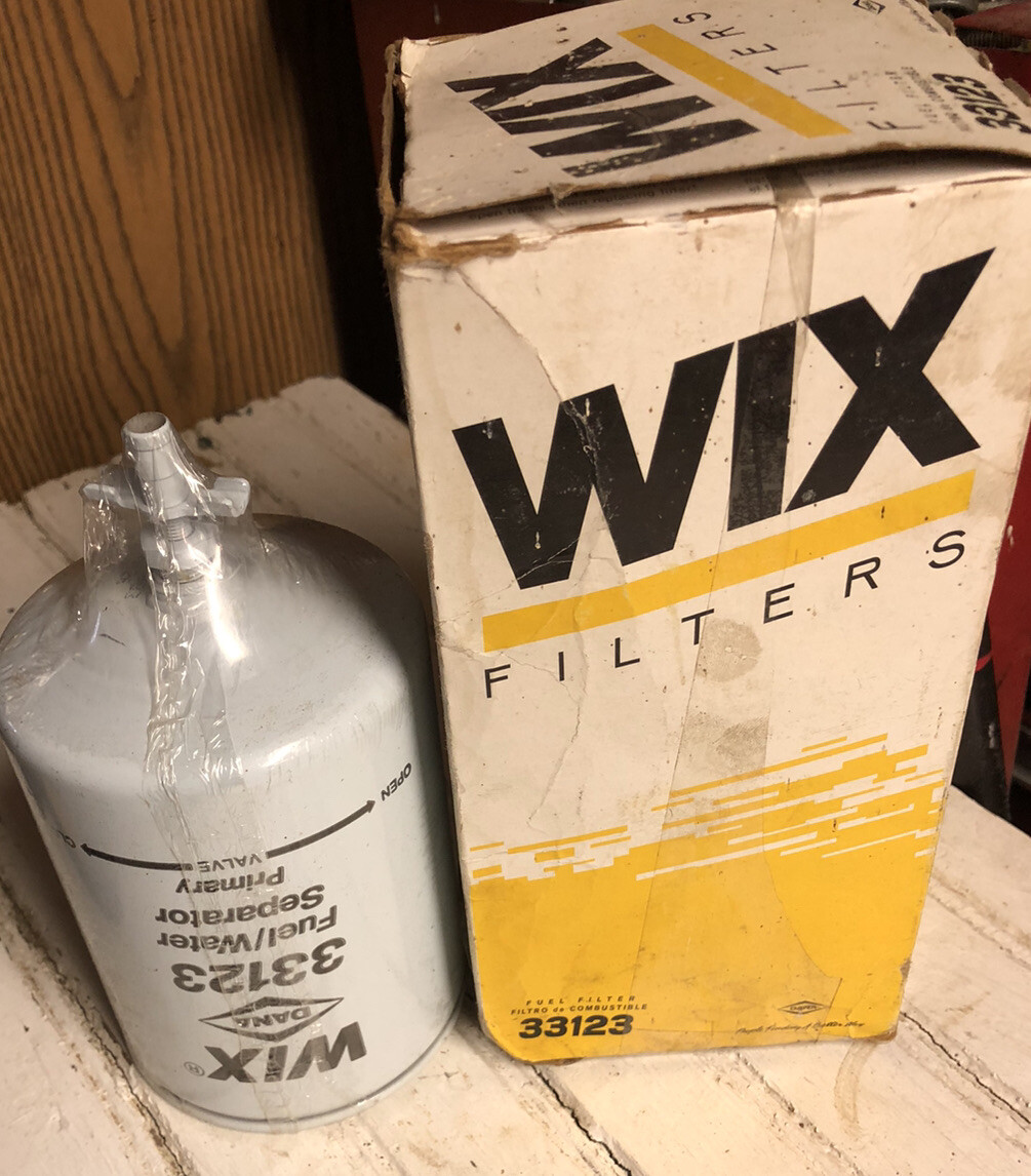 WIX 33123 - Fuel filter cross reference
