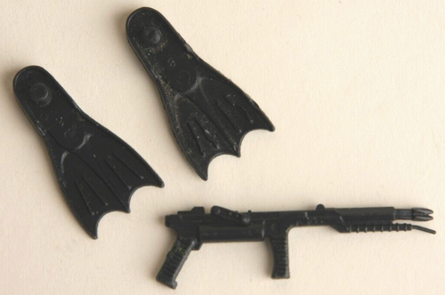 GI Joe ARAH 1985 EEELS COBRA FROGMAN Accessories - Harpoon Gun ...