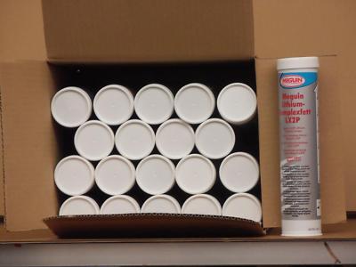 15,86€/kg Meguin Lithium-Komplexfett LX2P 20 x 400 gr Kartuschen ...