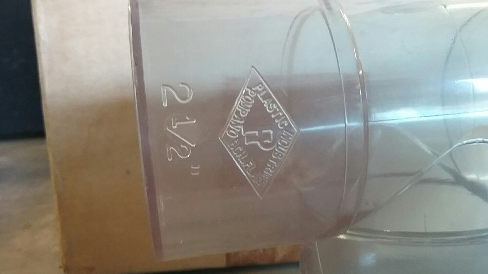 2 1/2" CLEAR PVC Pipe Tee Slip Schedule 40 Laboratory Pond Fitting 2.5 ...