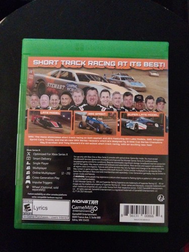 SRX Superstar Racing Experience XBOX One & Series X NEW FACTORY SEALED ...