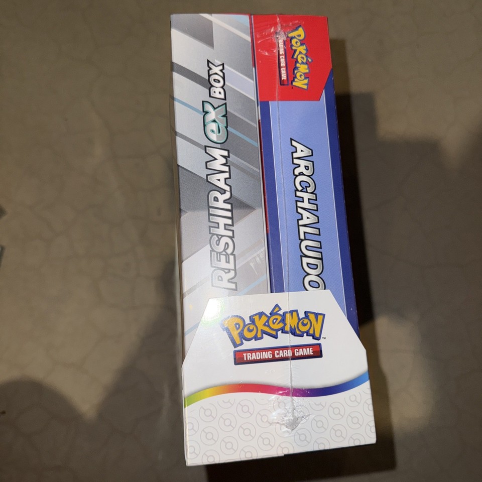 Pokemon Reshiram & Archaludon EX Collection Box Bundle Target Black ...