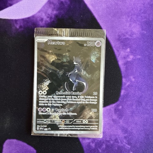 MEWTWO SVP 052 Scarlet Violet 151 Promo Illustration Rare Pokemon Card ...