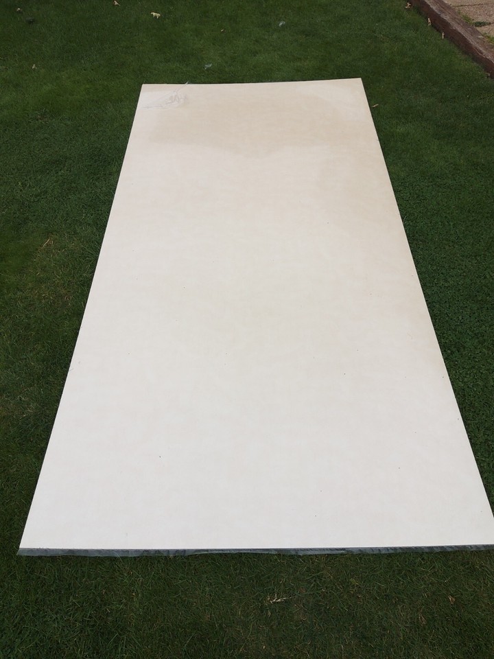 PALE GOLD SHADES HIGH GLOSS STUNNING FORMICA/HPL SHEET 8 X 2 FT X 0.8 ...