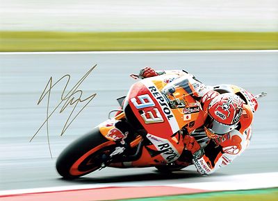 Marc Marquez Signed 16x12 Autograph Photo + COA MotoGP Austrian Grand ...
