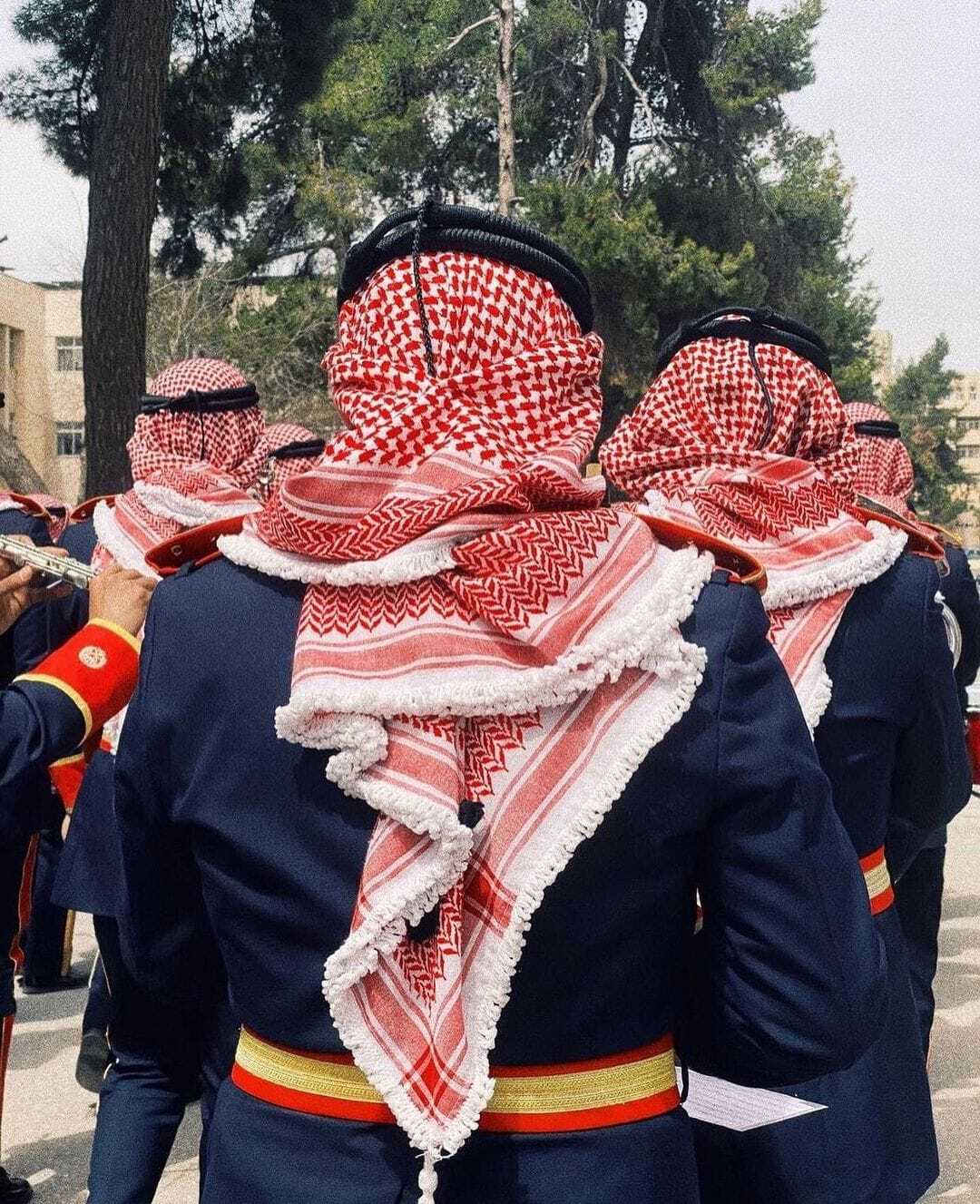 Arab Jordanian Royal Shemagh Traditional Scarf , high quality (شماغ ...