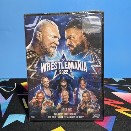 WWE Wrestlemania 38 DVD 3-Disc Set Brand New Sealed 2022 651191958412| eBay